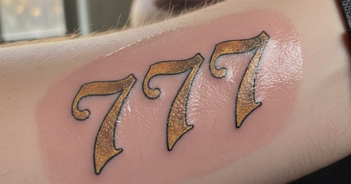 What does 777 mean for a tattoo? - The Tattoo Frame
